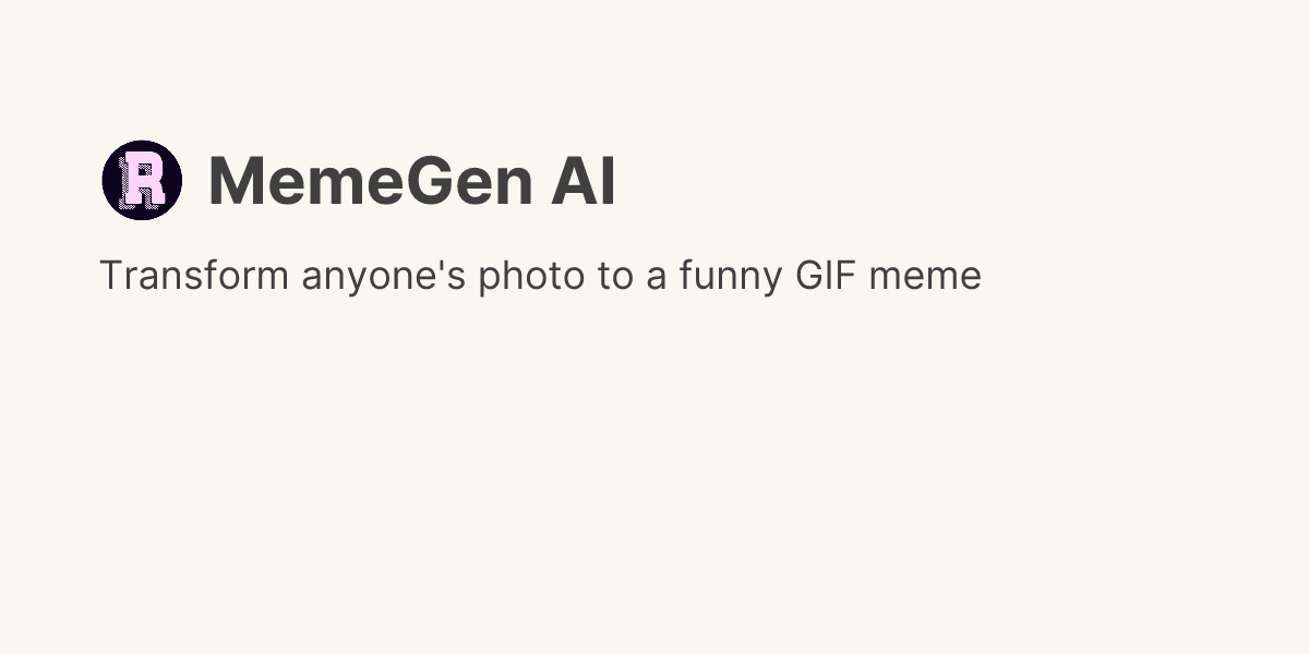 MemeGen AI on Uneed | Uneed