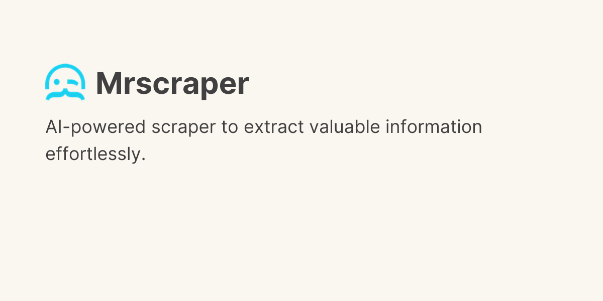Mrscraper on Uneed | Uneed