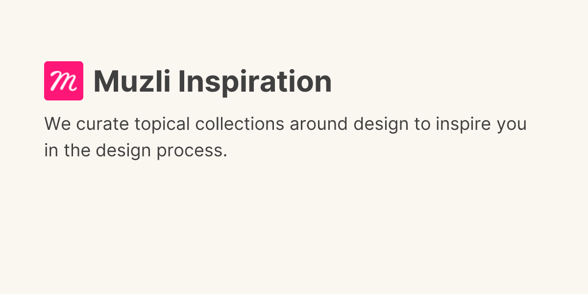 Muzli Inspiration on Uneed | Uneed