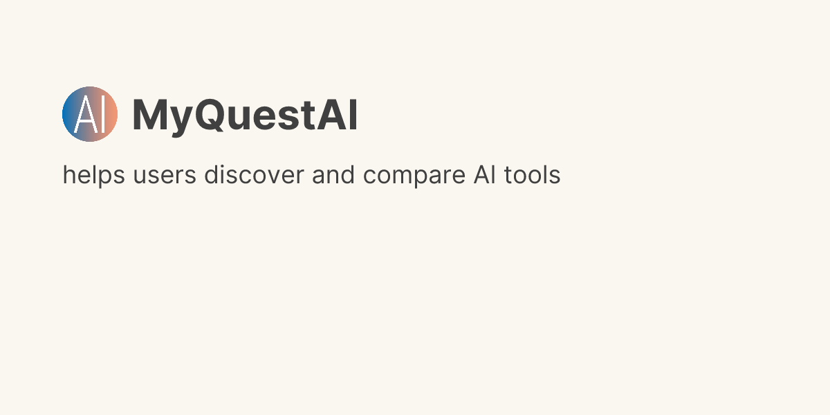 MyQuestAI on Uneed | Uneed