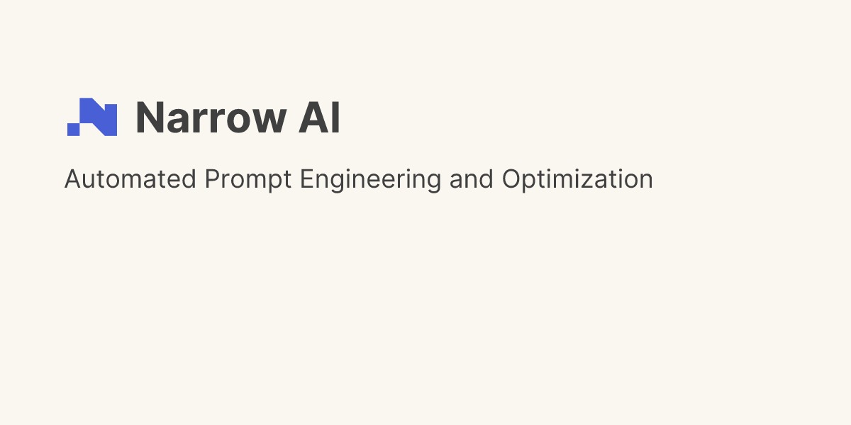 Narrow AI on Uneed | Uneed
