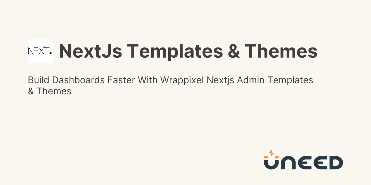 NextJs Templates & Themes on Uneed | Uneed NextJs Templates & Themes on Uneed | Uneed