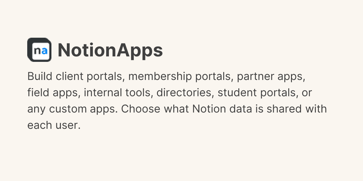 NotionApps on Uneed | Uneed