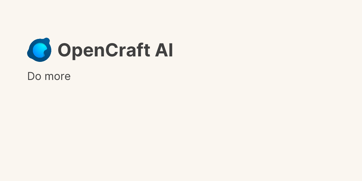 OpenCraft AI on Uneed | Uneed