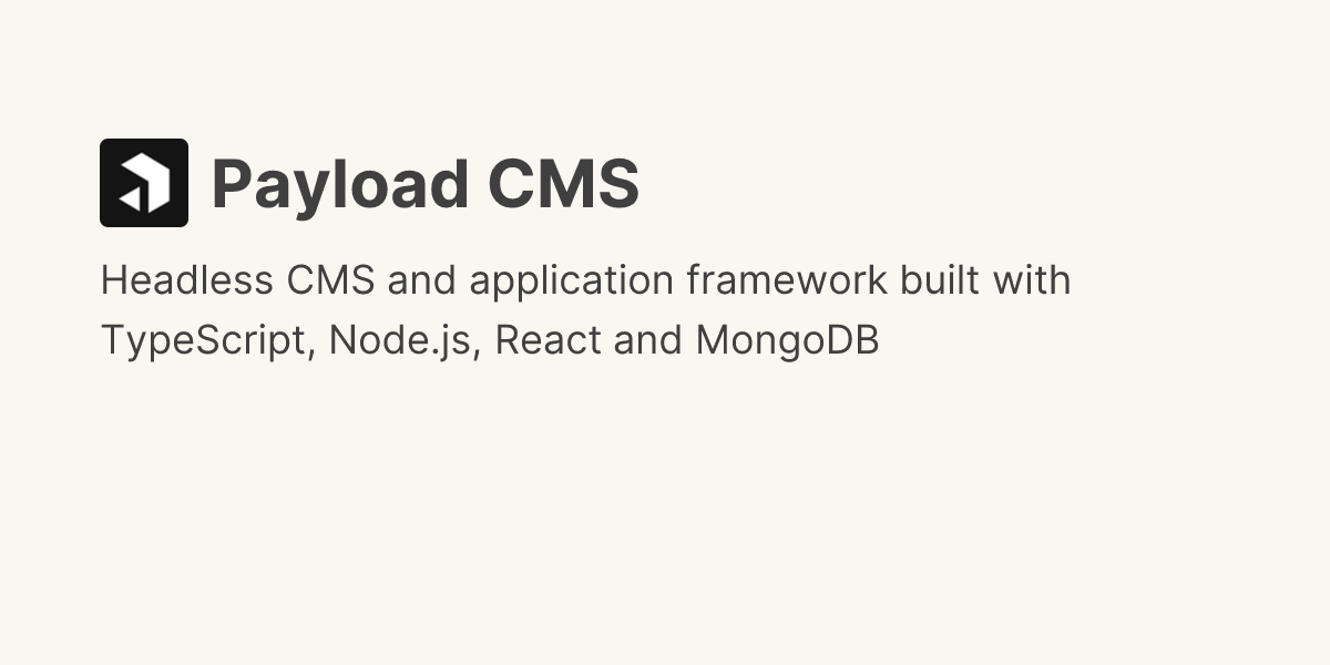 Payload CMS on Uneed | Uneed