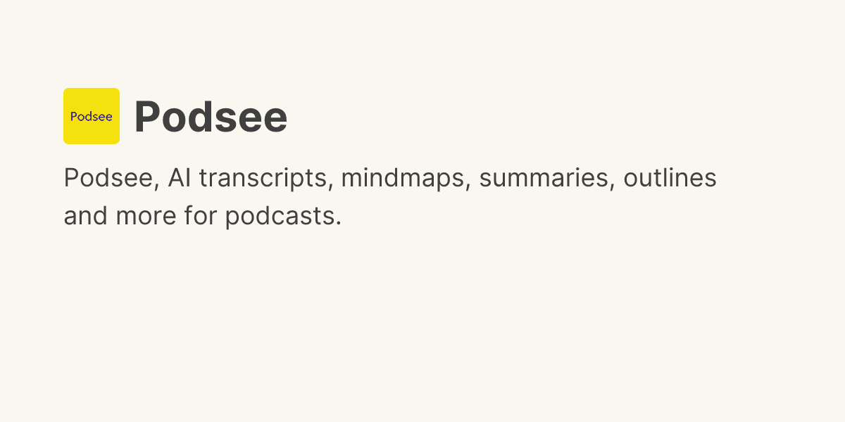 Podsee on Uneed | Uneed