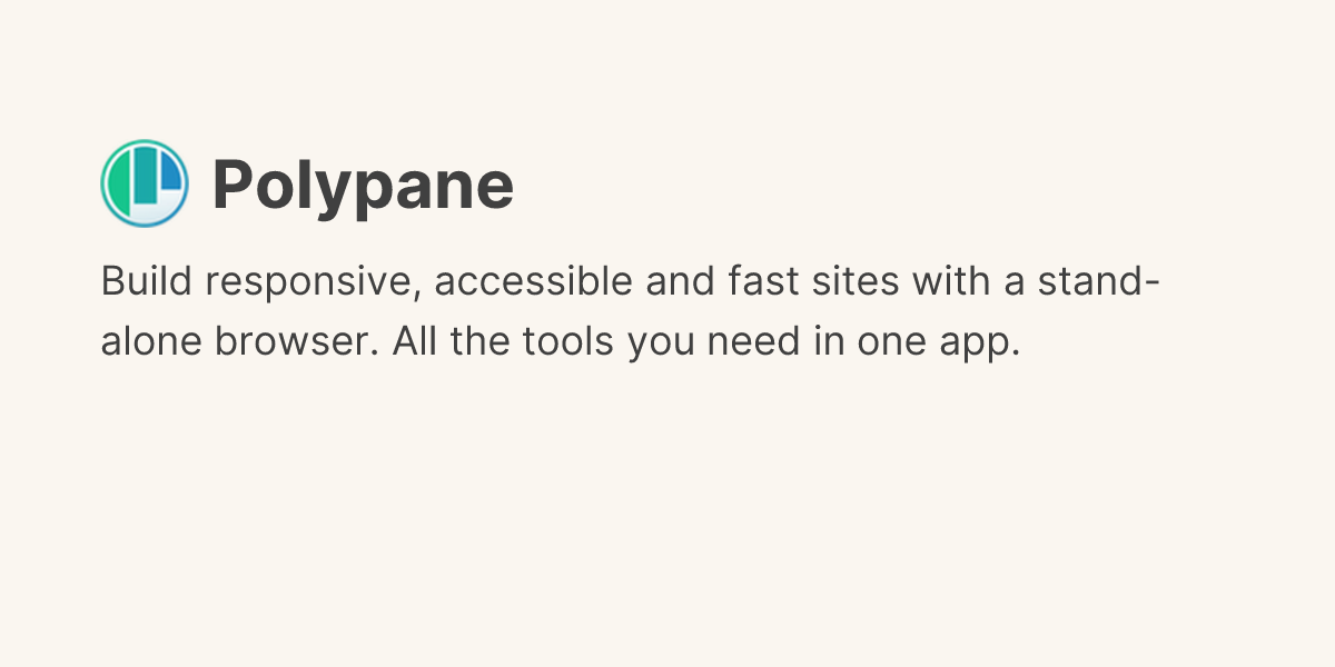 Polypane on Uneed | Uneed