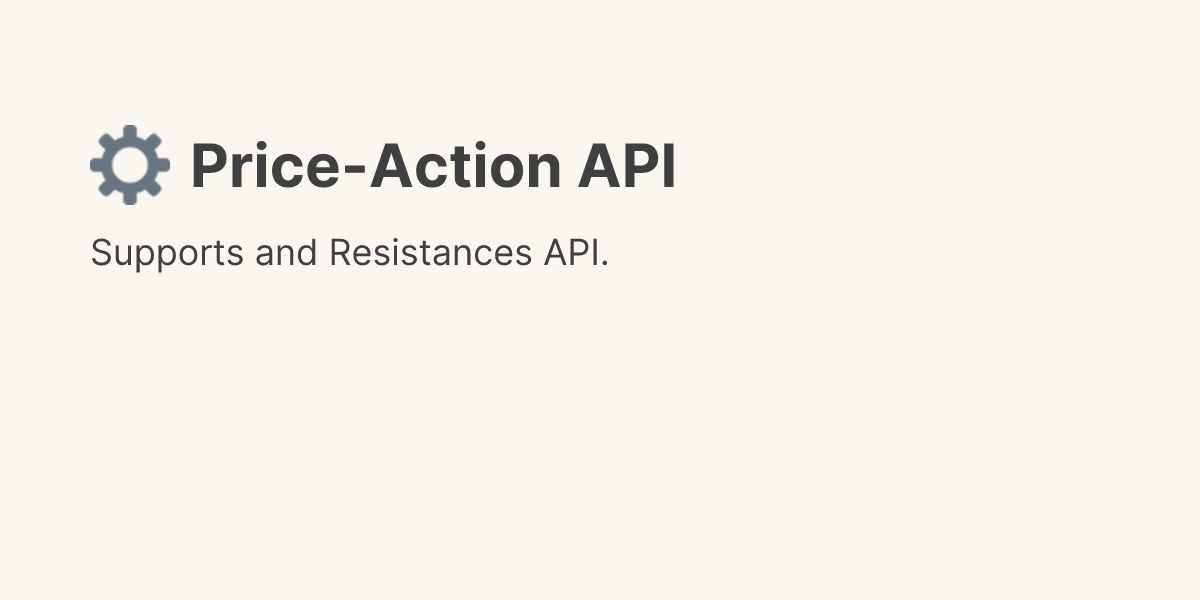 Price-Action API on Uneed | Uneed