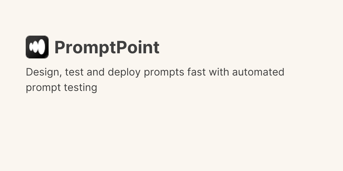 PromptPoint on Uneed | Uneed