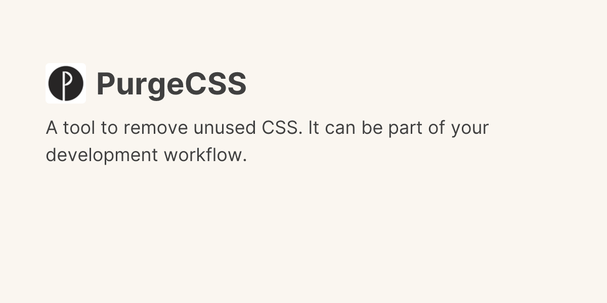 PurgeCSS on Uneed | Uneed