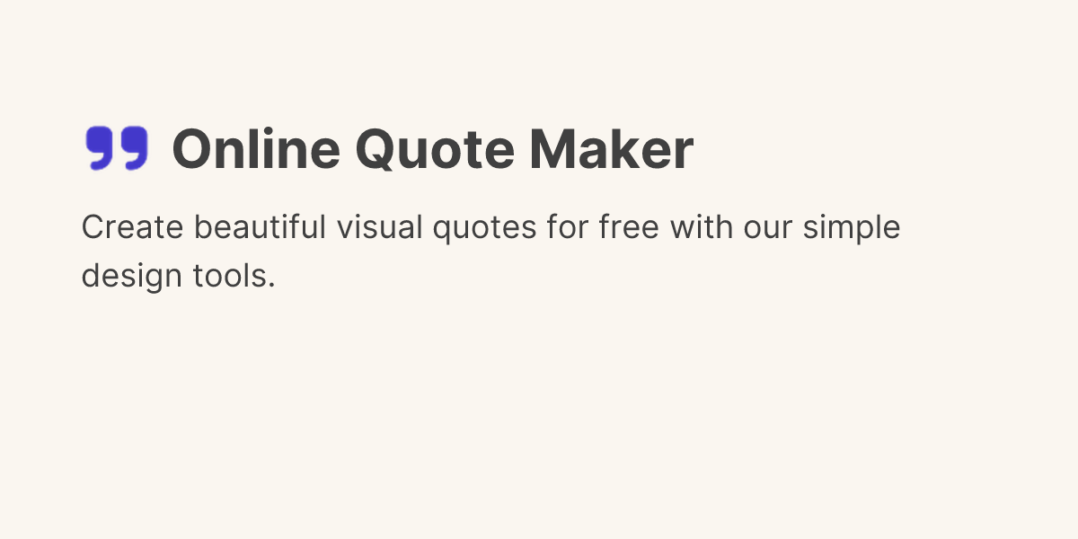 Online Quote Maker on Uneed | Uneed