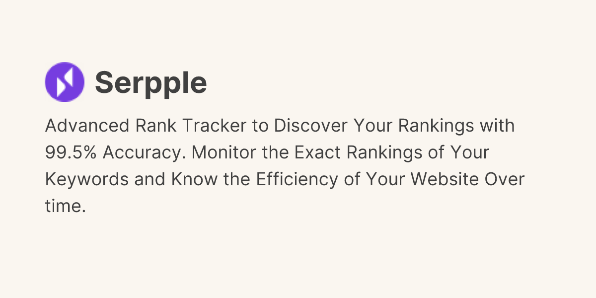 Serpple on Uneed | Uneed