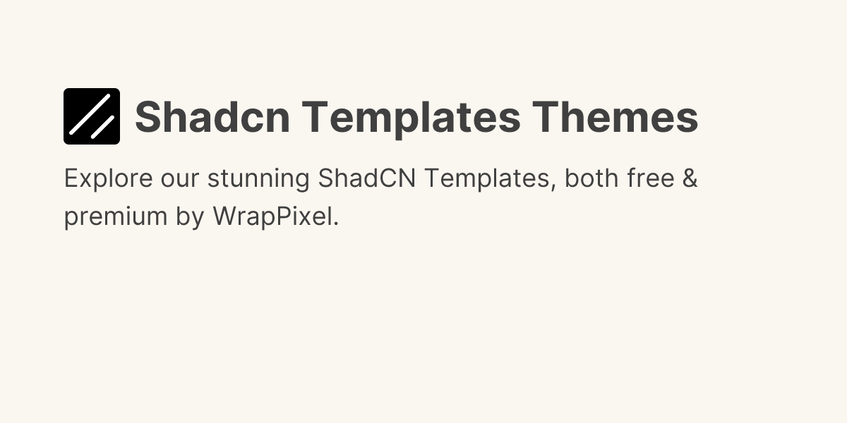 Shadcn Templates Themes on Uneed | Uneed