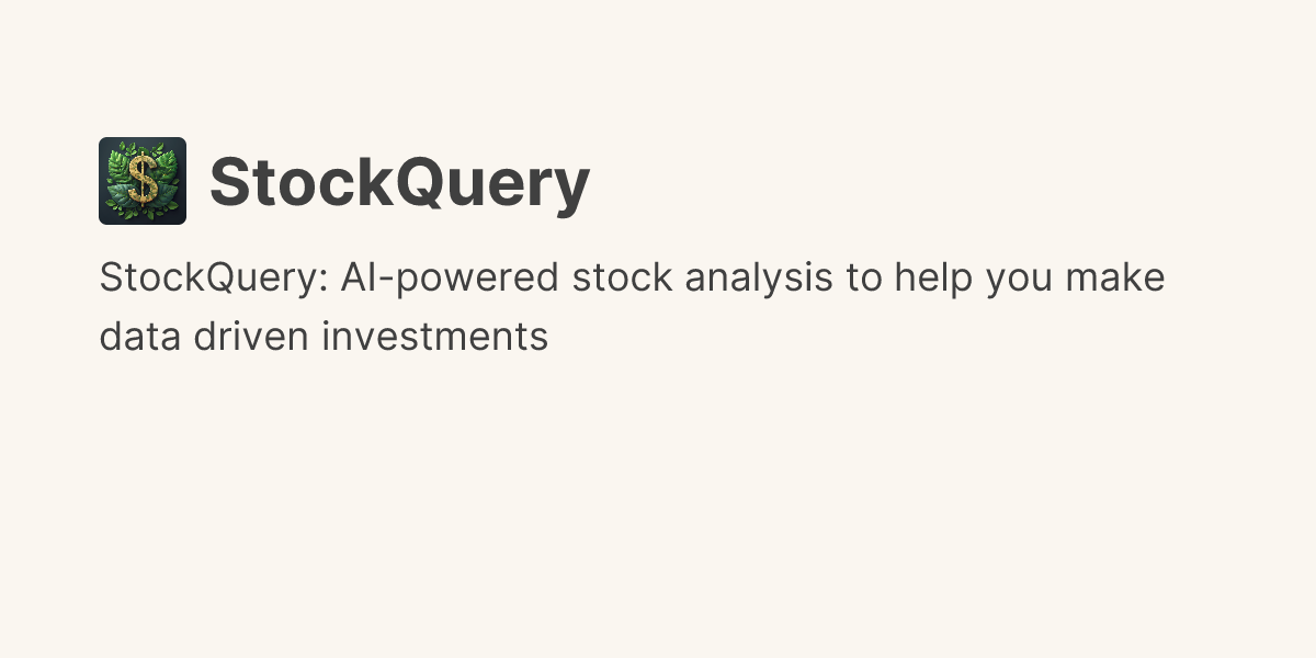 StockQuery on Uneed | Uneed
