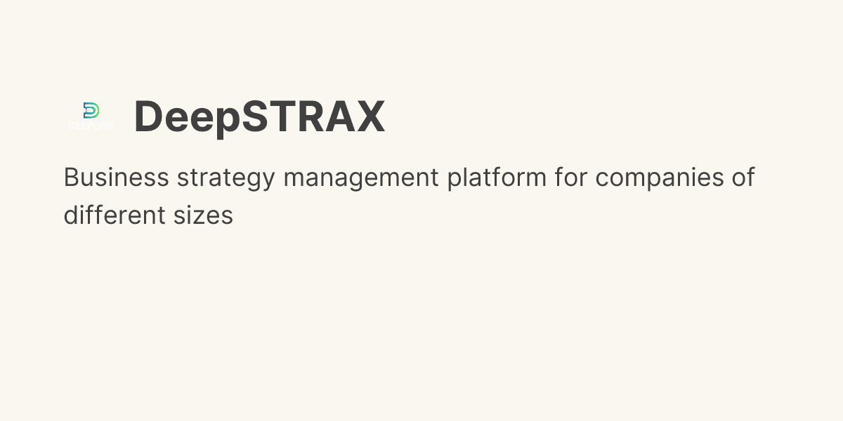 DeepSTRAX on Uneed | Uneed