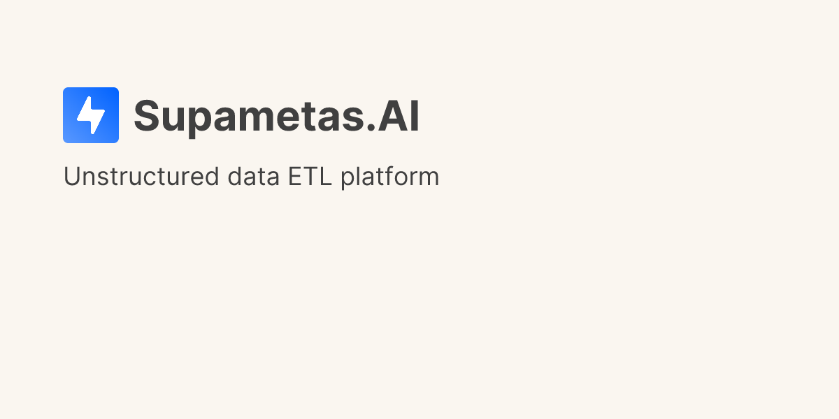 Supametas.AI on Uneed | Uneed