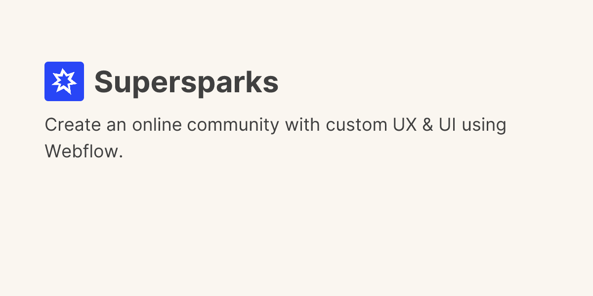 Supersparks on Uneed | Uneed