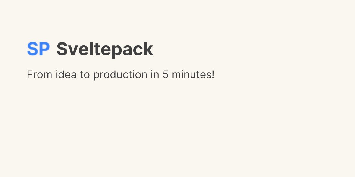 Sveltepack on Uneed | Uneed