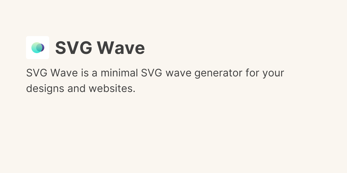 SVG Wave on Uneed | Uneed