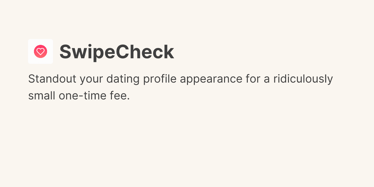 SwipeCheck on Uneed | Uneed