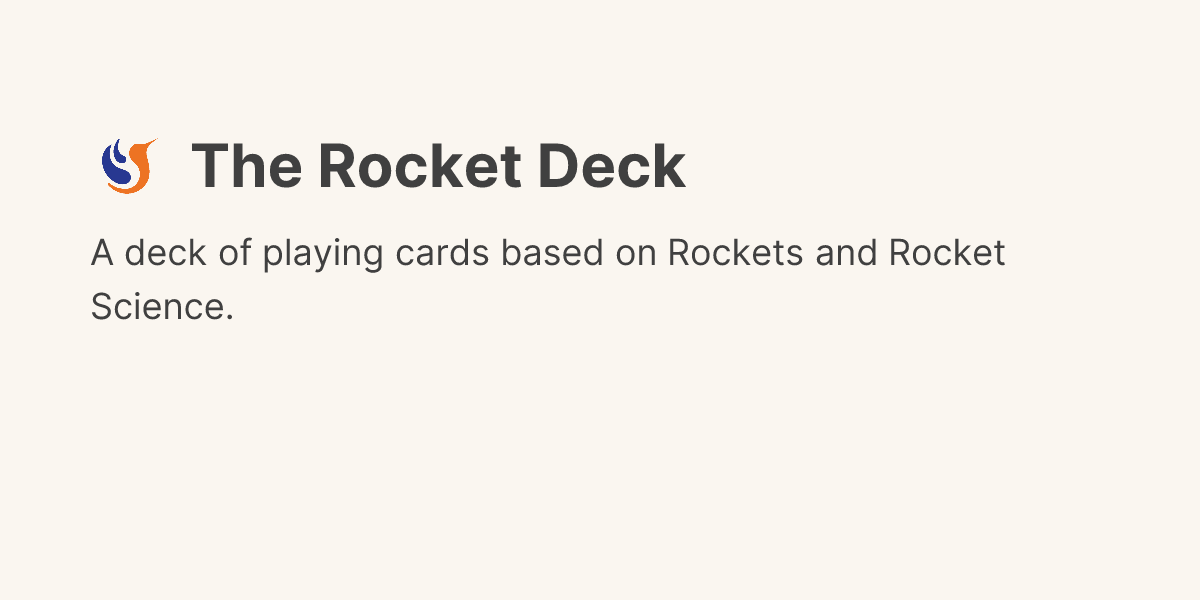 The Rocket Deck on Uneed | Uneed
