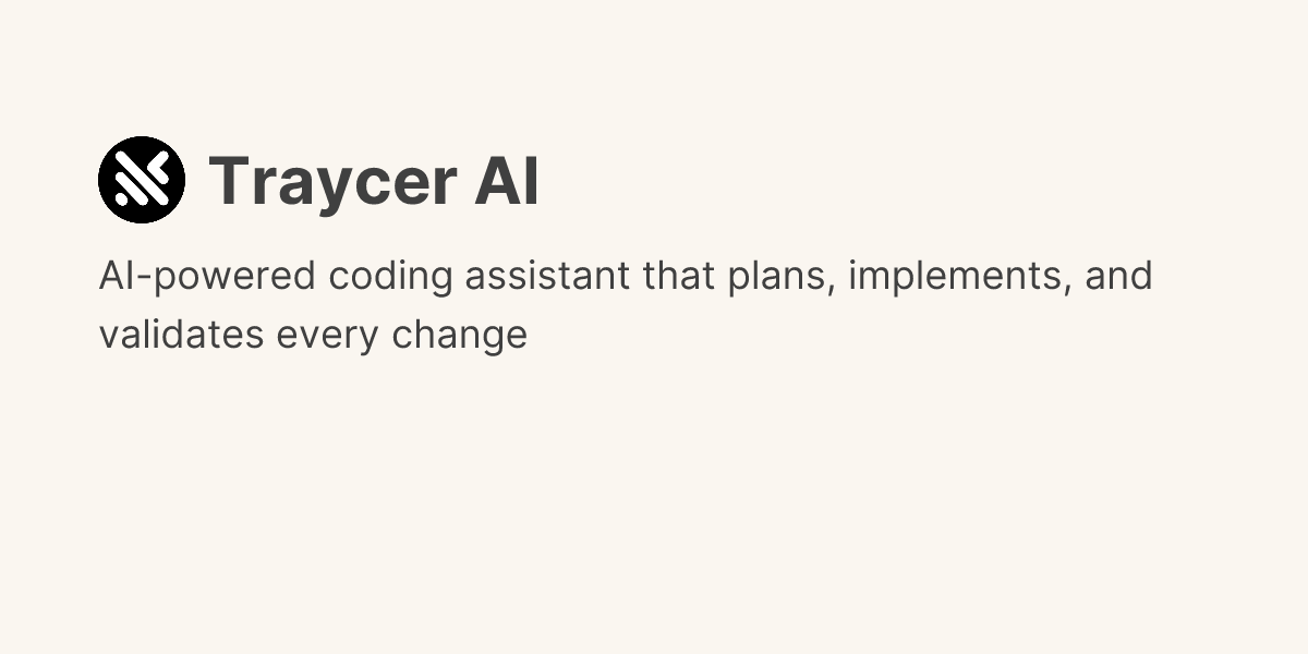 Traycer AI on Uneed | Uneed