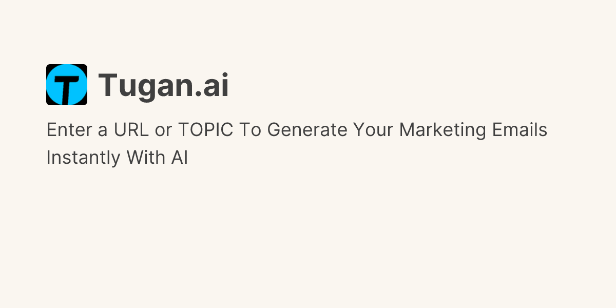 Tugan.ai on Uneed | Uneed
