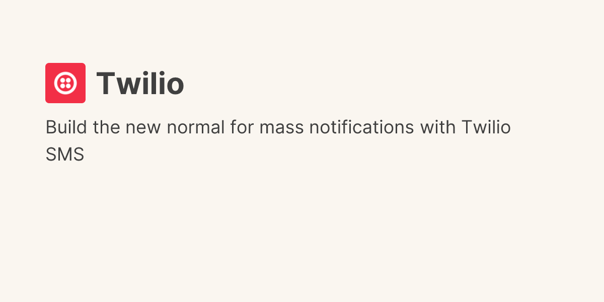 Twilio on Uneed | Uneed