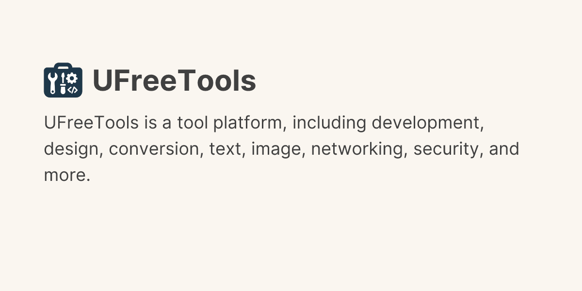 UFreeTools on Uneed | Uneed
