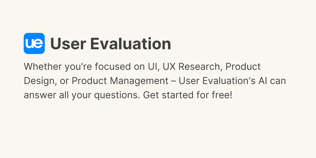 User Evaluation on Uneed | Uneed