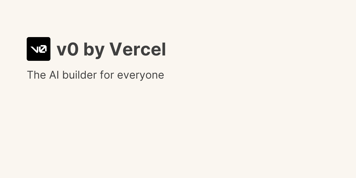 v0 by Vercel on Uneed | Uneed