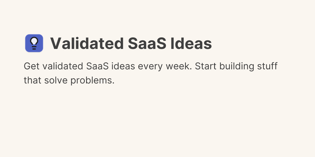 Validated SaaS Ideas on Uneed | Uneed