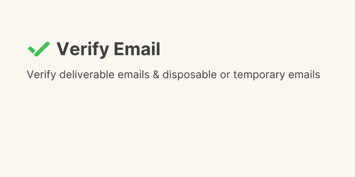 Verify Email on Uneed | Uneed