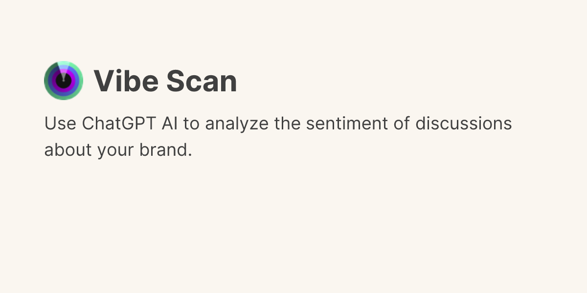 Vibe Scan on Uneed | Uneed