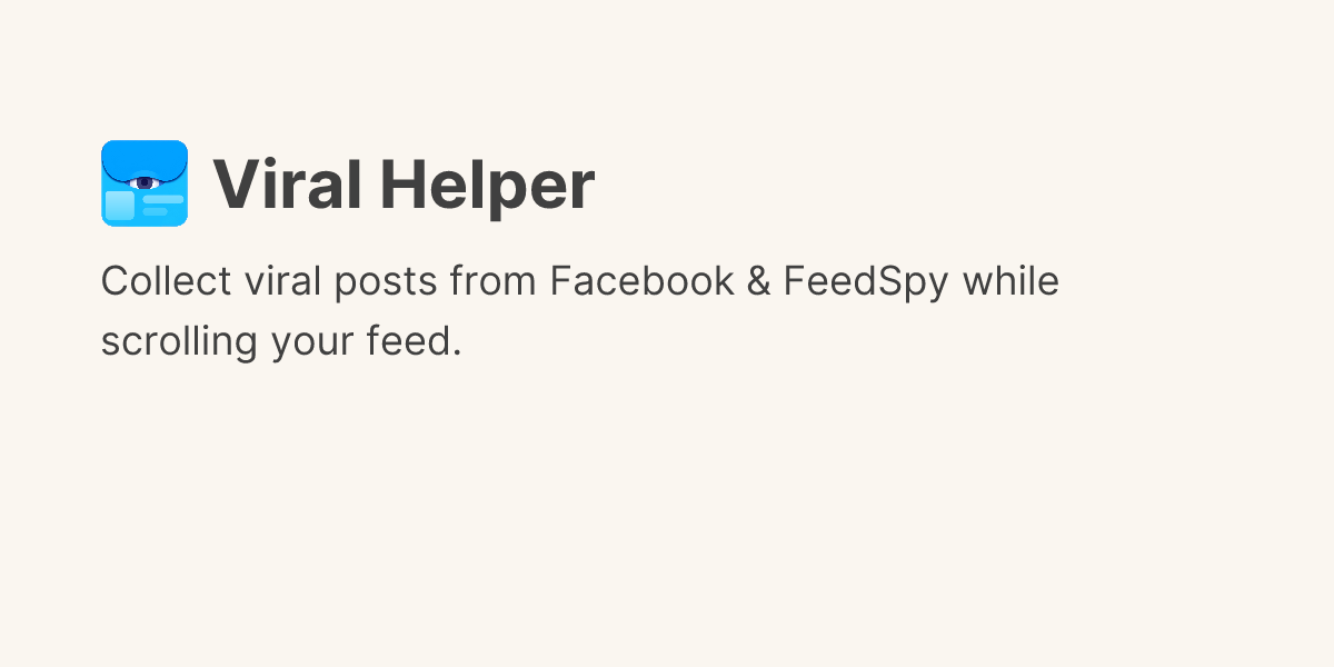 Viral Helper on Uneed | Uneed
