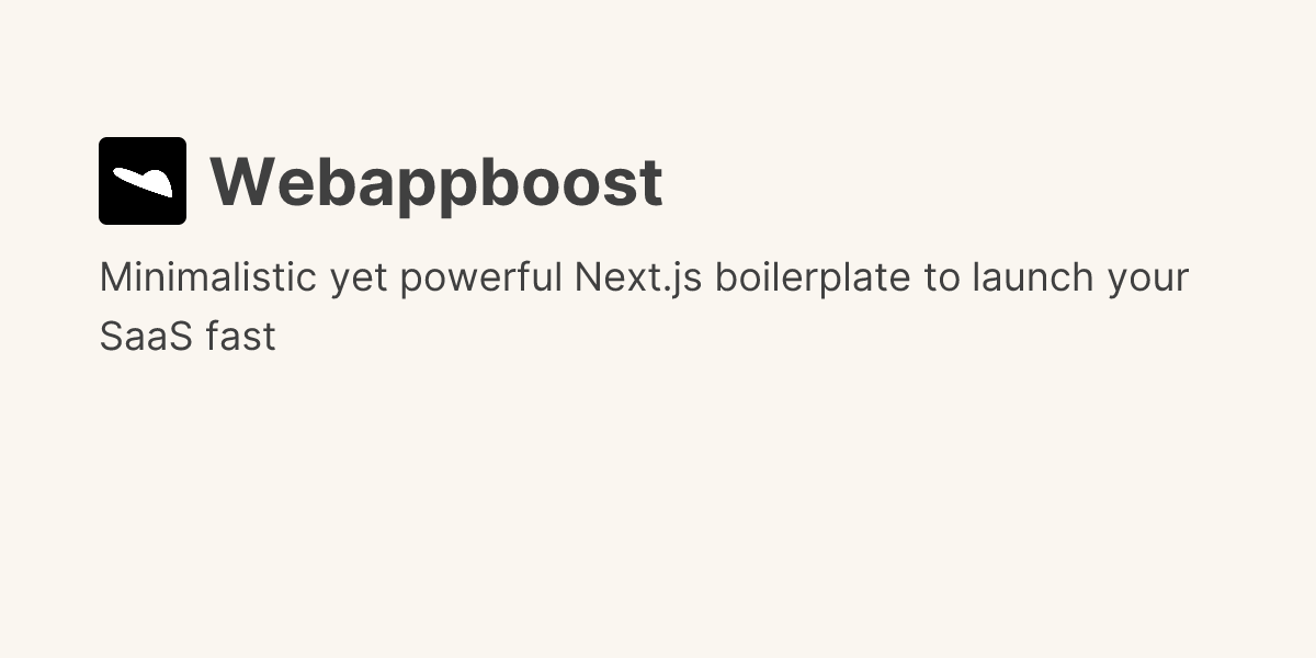 Webappboost on Uneed | Uneed