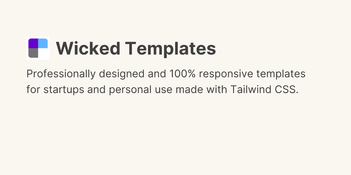 Wicked Templates on Uneed | Uneed