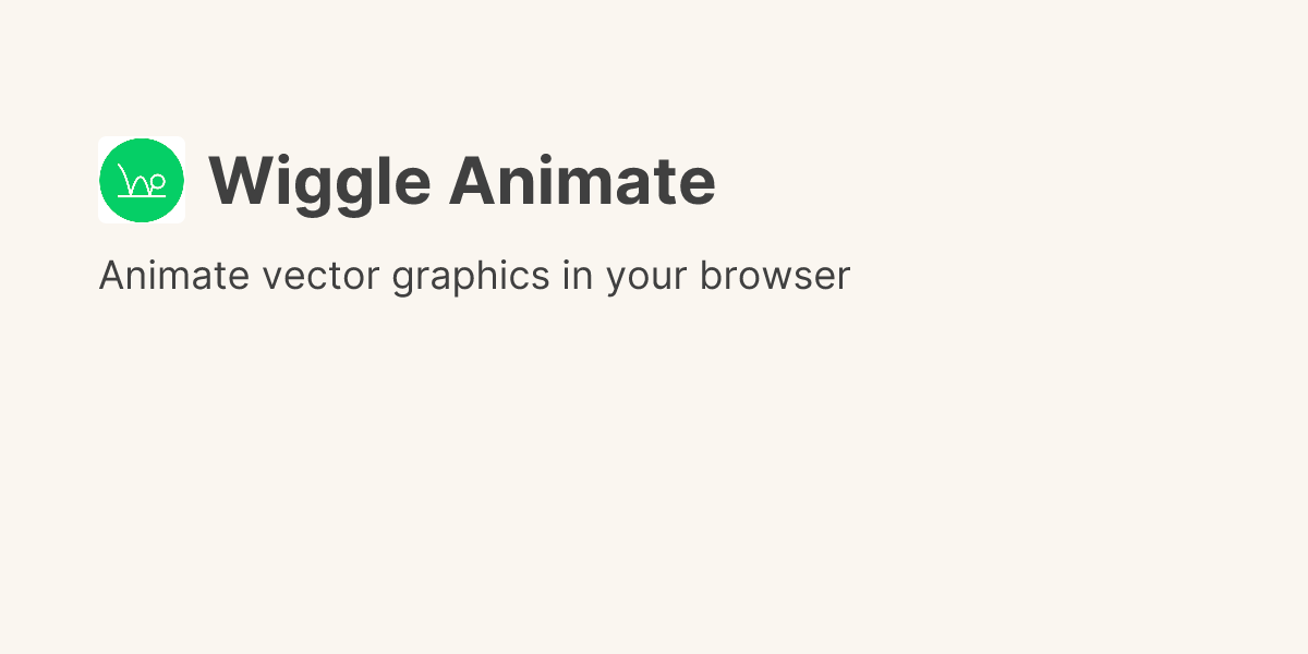 Wiggle Animate on Uneed | Uneed