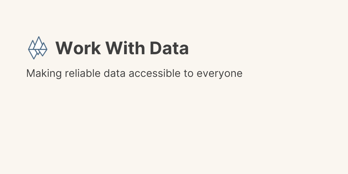 Work With Data on Uneed | Uneed