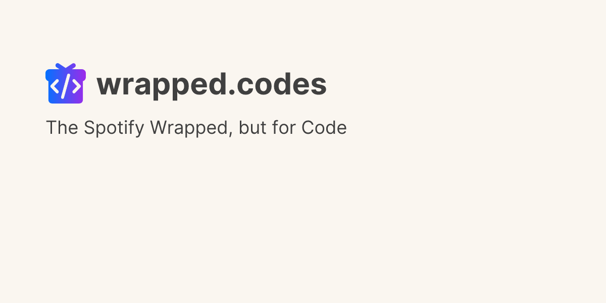 wrapped.codes on Uneed | Uneed