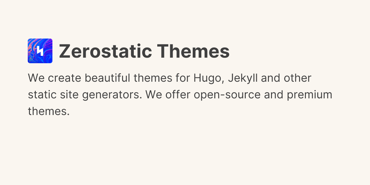 Zerostatic Themes on Uneed | Uneed