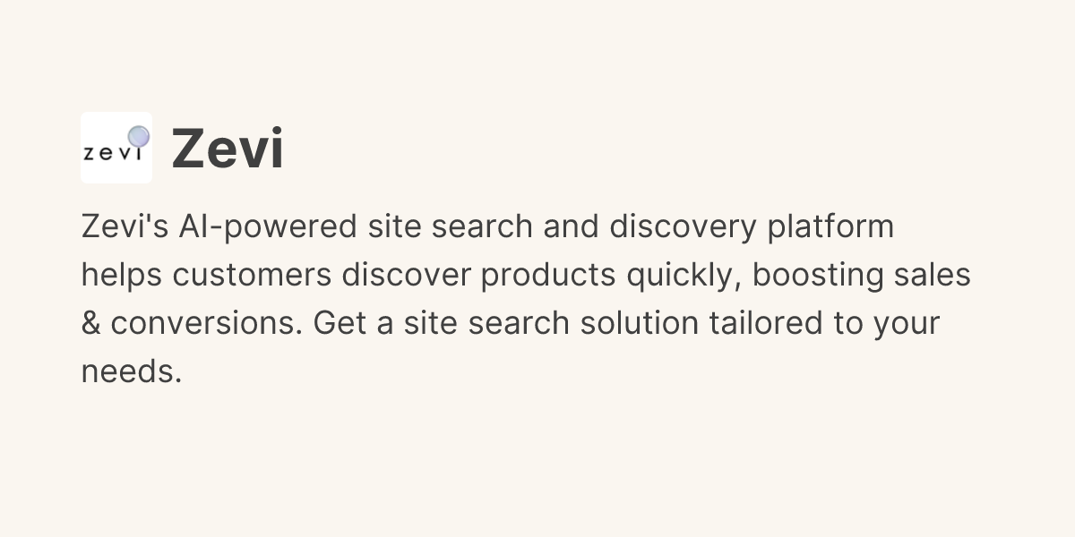 Zevi on Uneed | Uneed